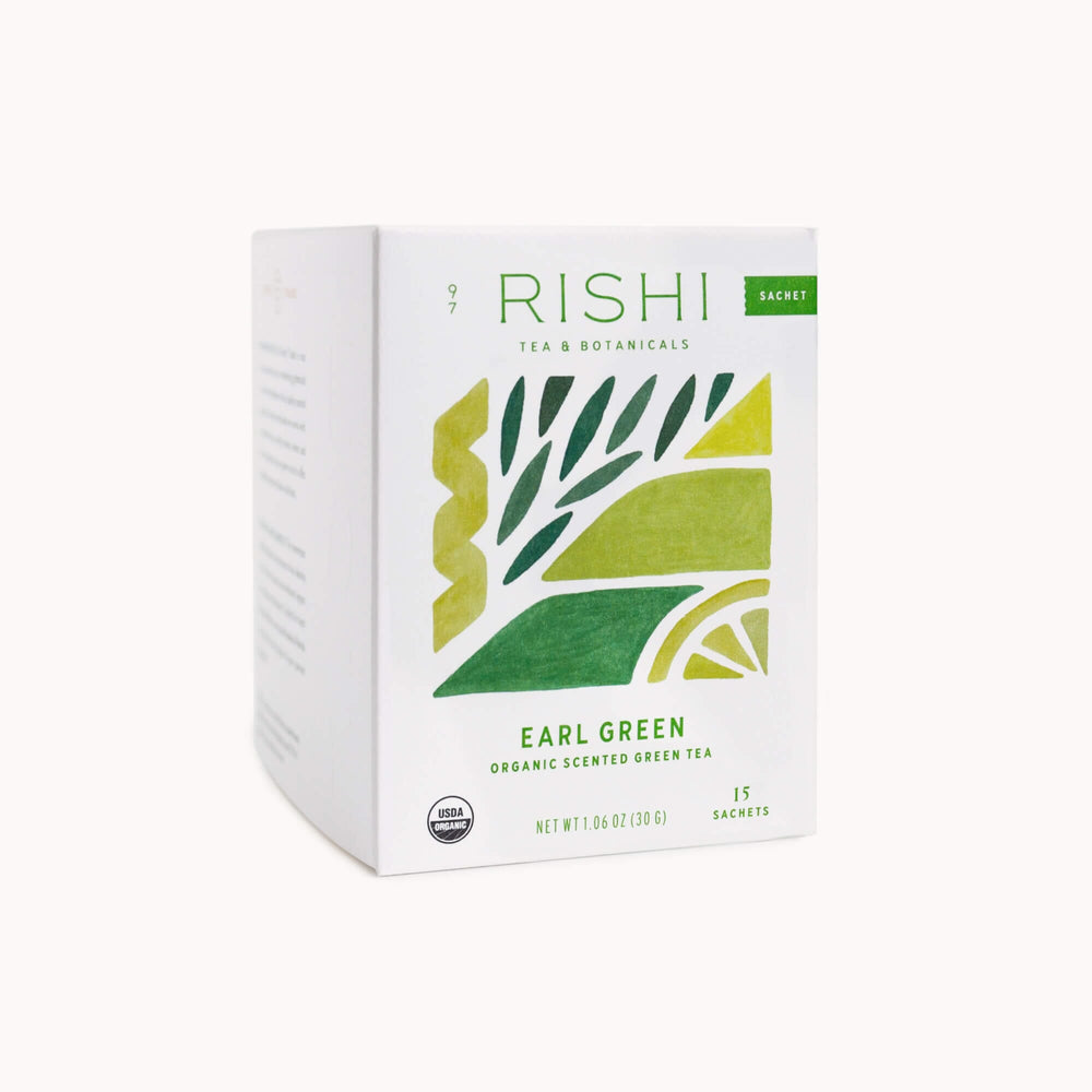Earl Green | Organic Tea Sachets | Rishi Tea