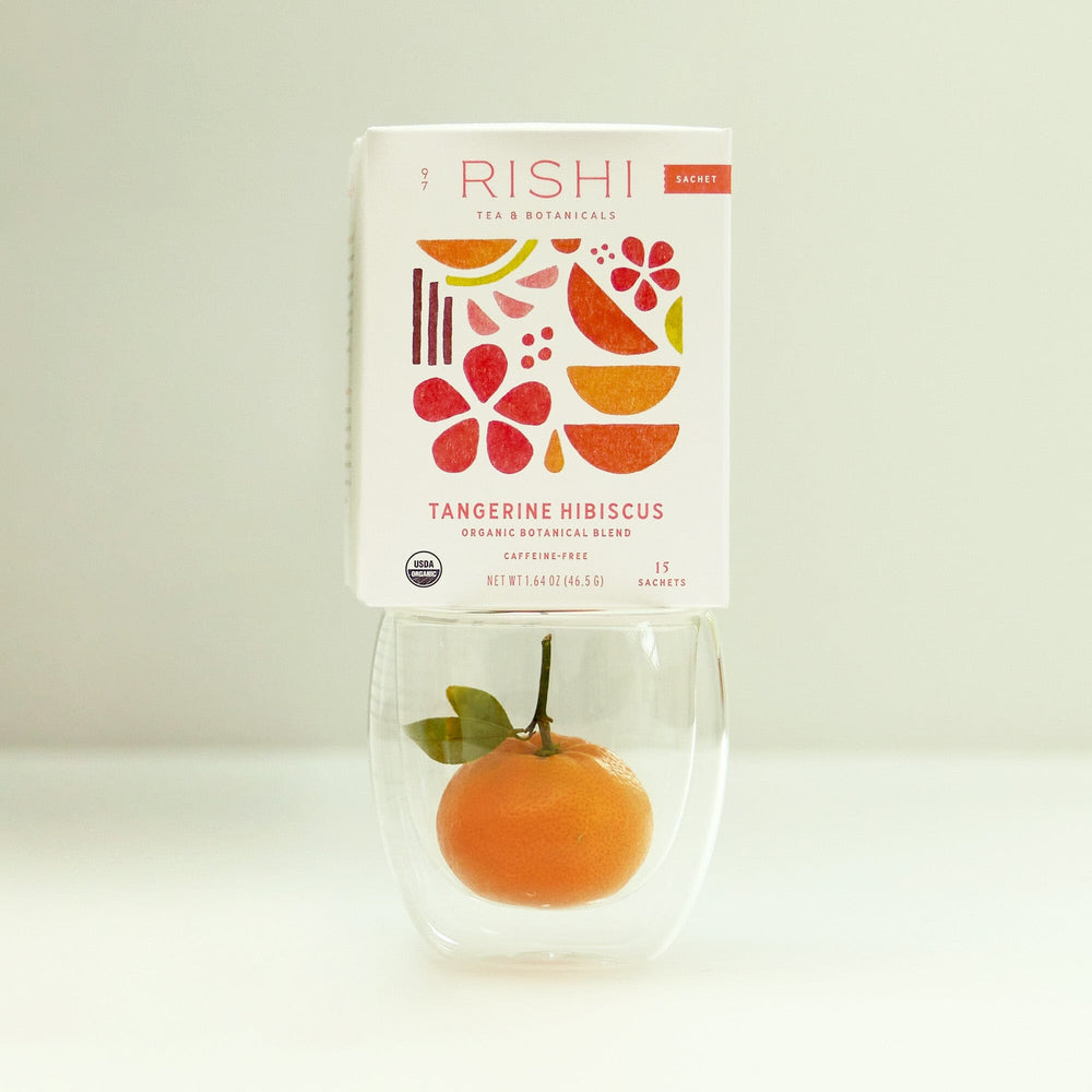 Tangerine Hibiscus | Organic Tea Sachets | Rishi Tea